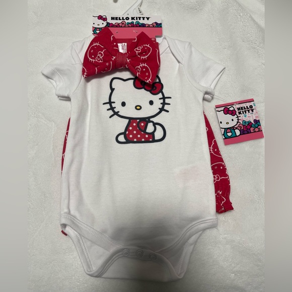 Hello Kitty | Matching Sets | Brand New Hello Kitty Baby Girl Outfit ...